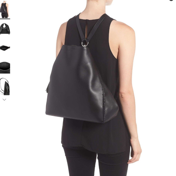 All Saints | Bags | Allsaints Pearl Convertible Leather Backpack | Poshmark